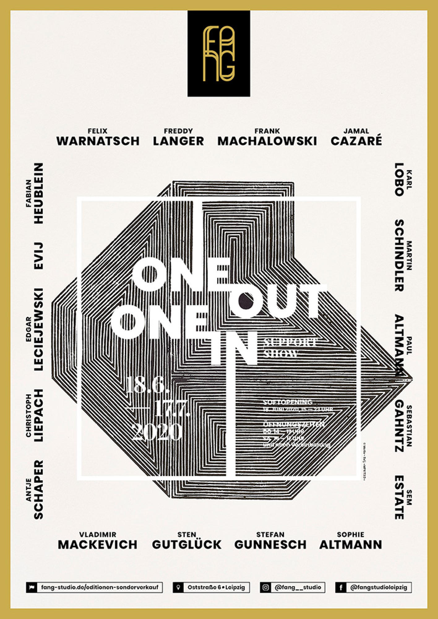 One out – One in – FANG-Studio