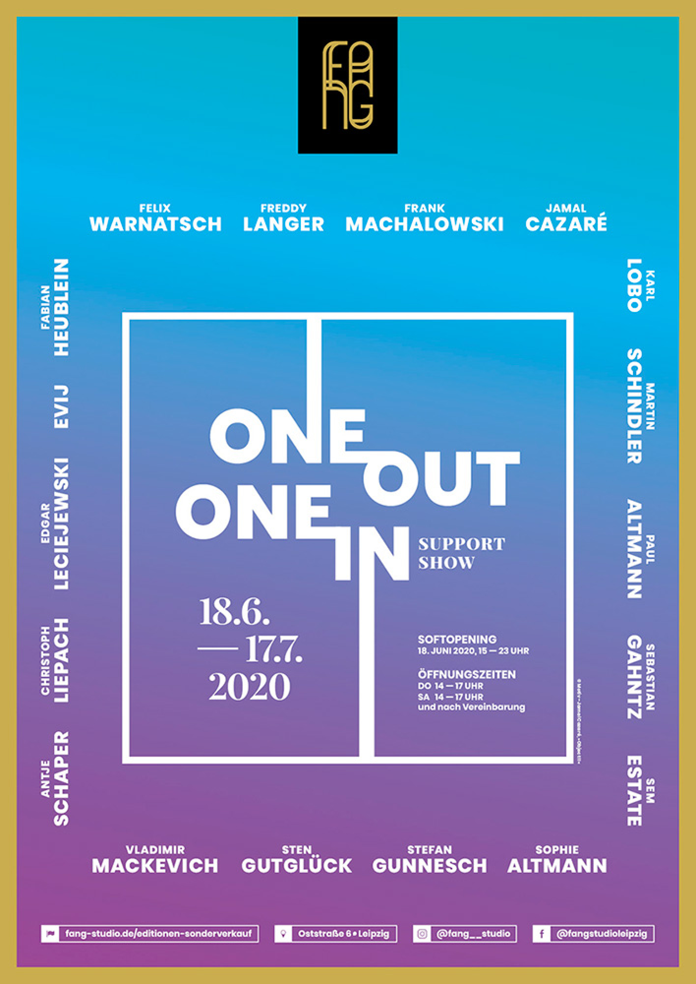 One out – One in – FANG-Studio